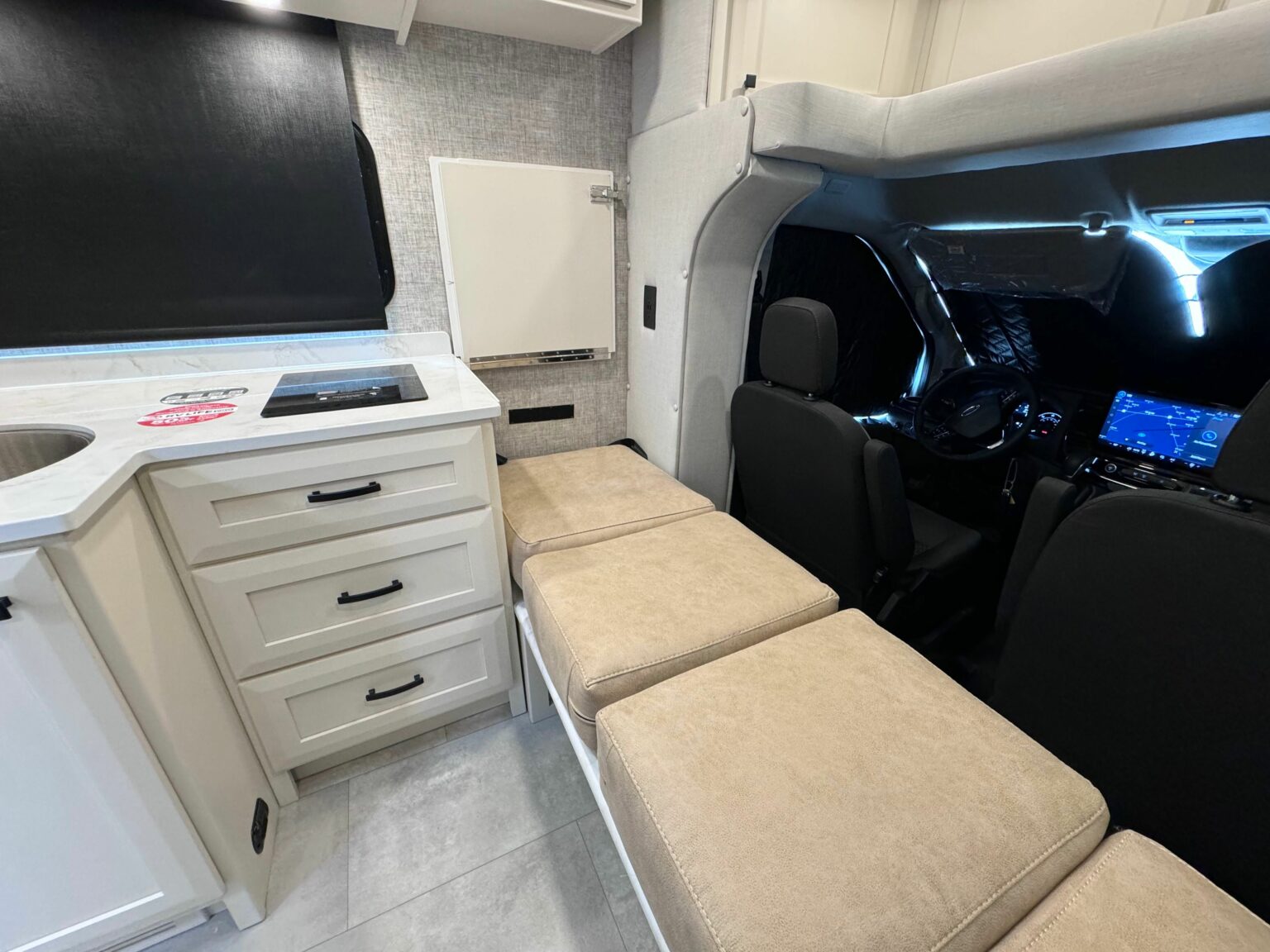 2025 Midas 24 BT Floor Plan Spotlight - Tiffin Motorhomes