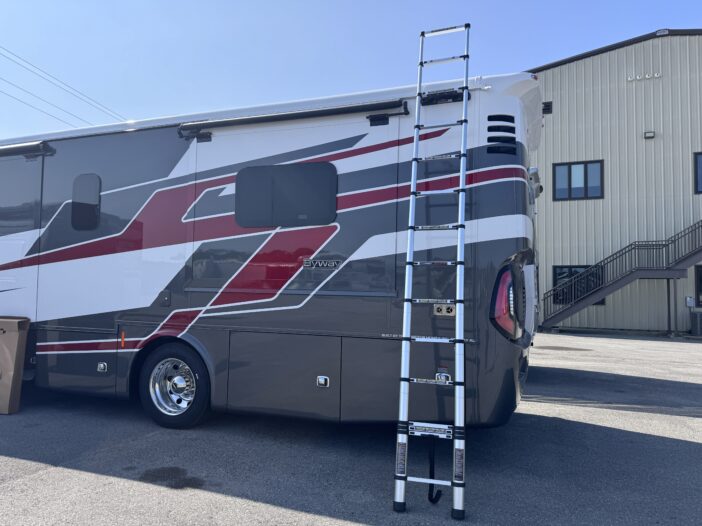 Lippert On-The-Go Telescoping Ladder - Tiffin Motorhomes