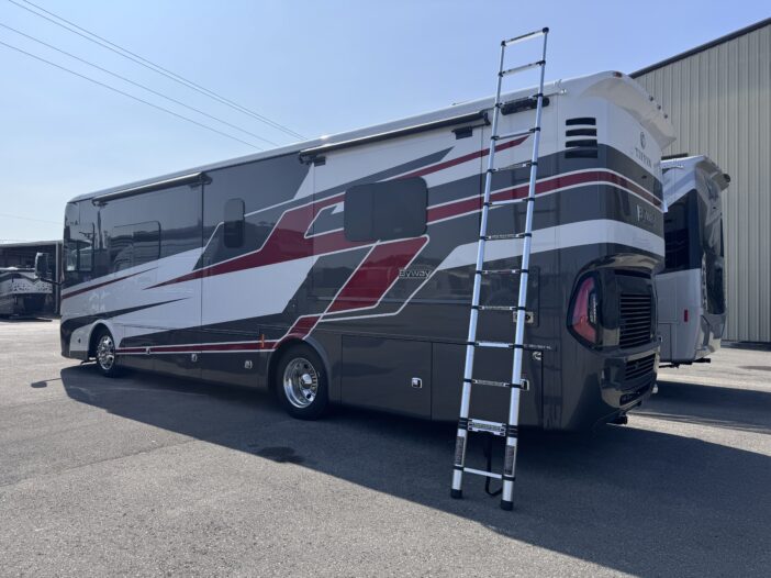 Lippert On-The-Go Telescoping Ladder - Tiffin Motorhomes